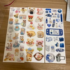 Cuteness Overload Sticker Sheet Korean Stationery Cute Kpop - Etsy