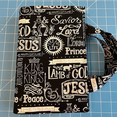 Book Bag Tutorial and PDF Pattern. Book Cover. Make for Any Size of ...