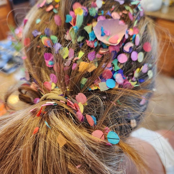 Hand Painted and Confetti Filled Egg Shells 30ct for Easter or Parties ...