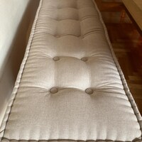 Classic Piped Box Cushion, Buttoned, Bench, Window, Custom, Seat Pad ...