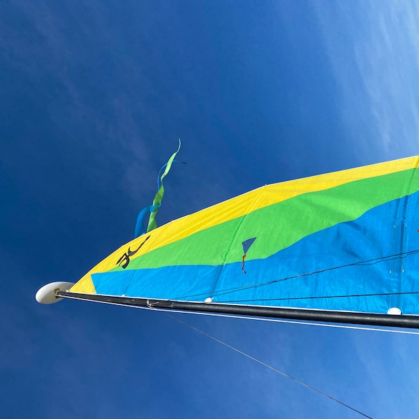 Streamer Nautical Sailboat Flag for Masthead Gift for Him Theflagchick ...