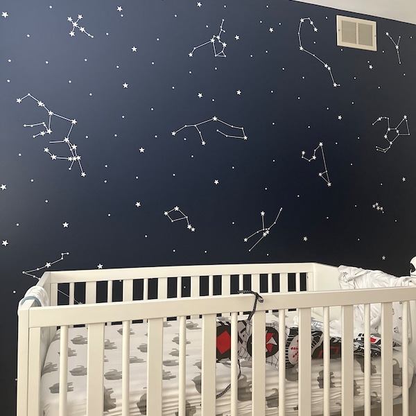 Constellation Stickers, Constellation Decals, Astronomy Wall Art ...