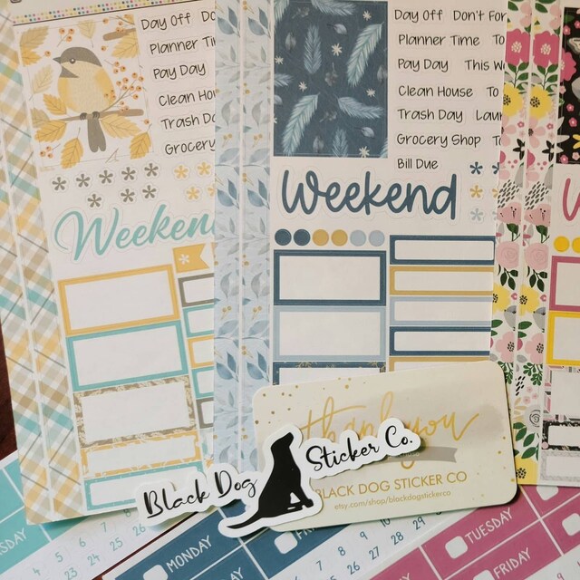 Black Dog Sticker Co. by BlackDogStickerCo on Etsy