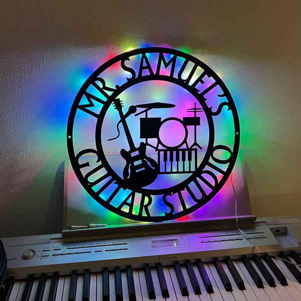 Personalized Meditation Tree of Life Metal Wall Art With Led Lights ...