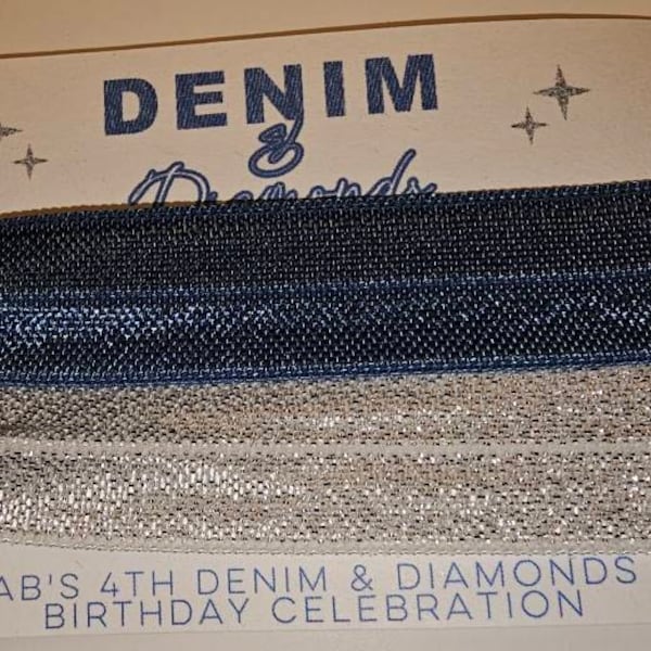 Denim and Diamonds Favor - Denim Bachelorette - Denim Birthday Theme ...