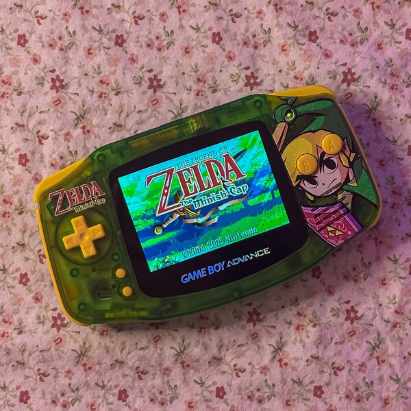 Crystal Blue Lake Gyarados Custom Gameboy IPS Screen Panel - Etsy