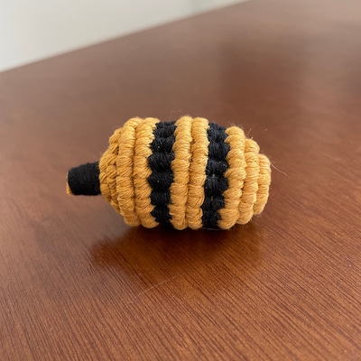 DIY Pattern Macrame 3D Sculpture Bee Instructions Macrame - Etsy