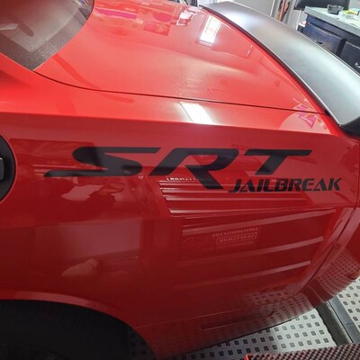 RAM TRX Bedside Decals TRX Eating Raptor Easter Egg Logo set of 2 - Etsy