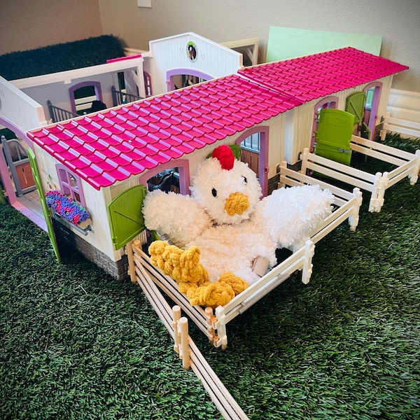 Chicken Lovey | Fuzzy Chicken | Sherpa Chicken | Cuddle Chicken ...