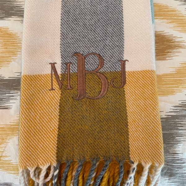 Monogram Embroidery Font Bundle, Monogram Embroidery Fonts, Embroidery ...