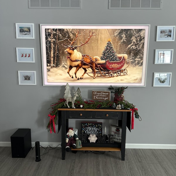 Abstract Creature Folk Art, Modern Surreal Animal Print, Bold Colorful ...