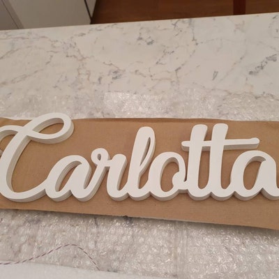Scritte in Legno Nome in Legno Personalizzato Scritta Legno - Etsy