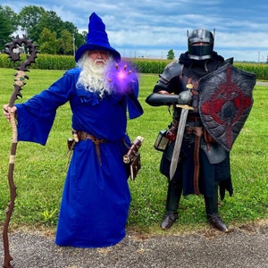 Crescent Lavender Moon Staff Forest Druid Cosplay - Etsy