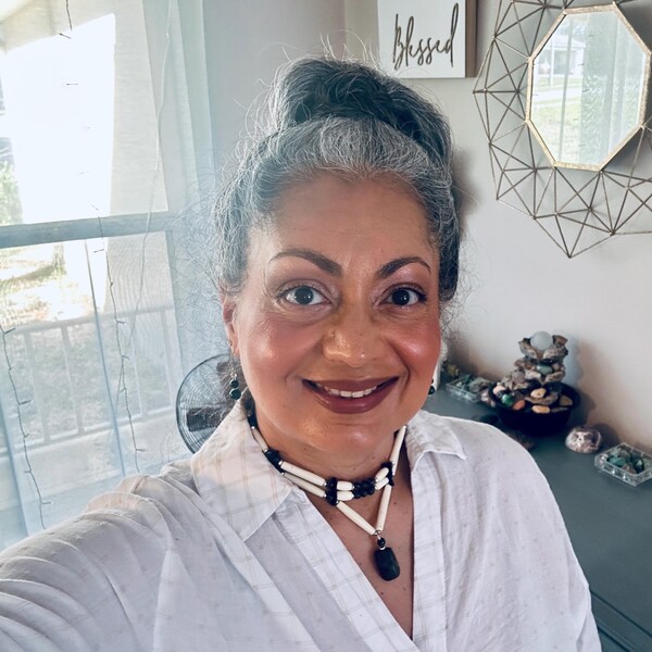 Native American Choker W/ Feather Cherokee Made William Lattie Comes W ...