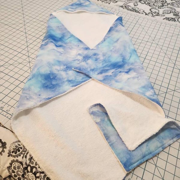 31" Hooded Baby Towel Pattern Digital Baby Towel Sewing Pattern Baby ...