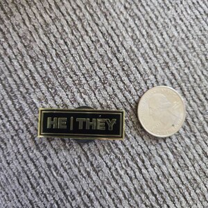 Maybe but Probably Not Gray Ace Demi Pride Enamel Pin in Demisexual ...