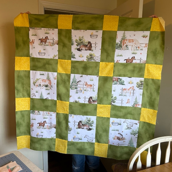 Goose Cotton Fabric by the Yard, Premium Cotton Fabric, Digital Print ...