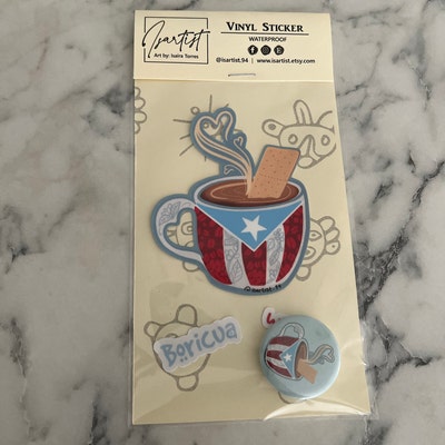 Sticker jíbaro & Machete Vinyl Stickers Waterproof Puerto Rico Art ...