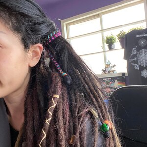 Dreadlock Woolly Tie FUNKY Dreadlock Tie Dread Tie | Etsy