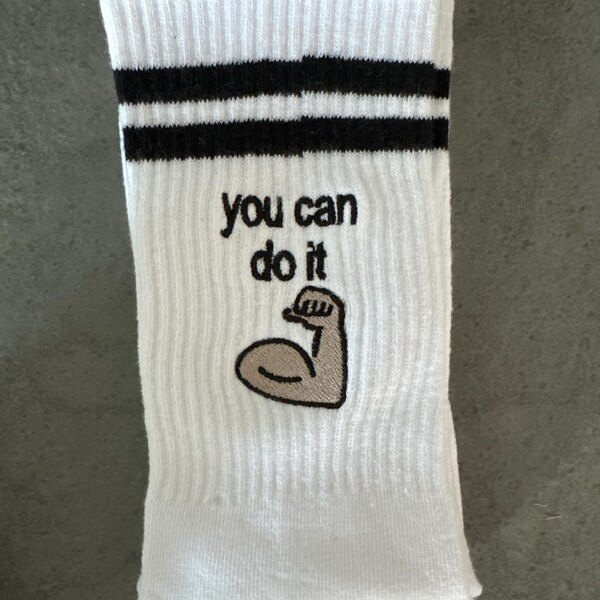 Custom Embroidered Socks Custom Gift for Her Custom Gift for Him ...
