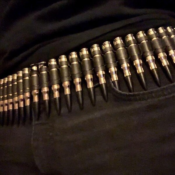 Bullet Belt,punk Belt,gothic Belt,heavy Metal Bullet Belt,punk Fashion ...