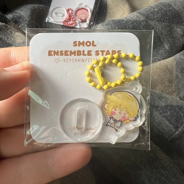 IN STOCK 2.5CM Ensemble Stars Enstars: Smol ES Standee + Keychain - Etsy