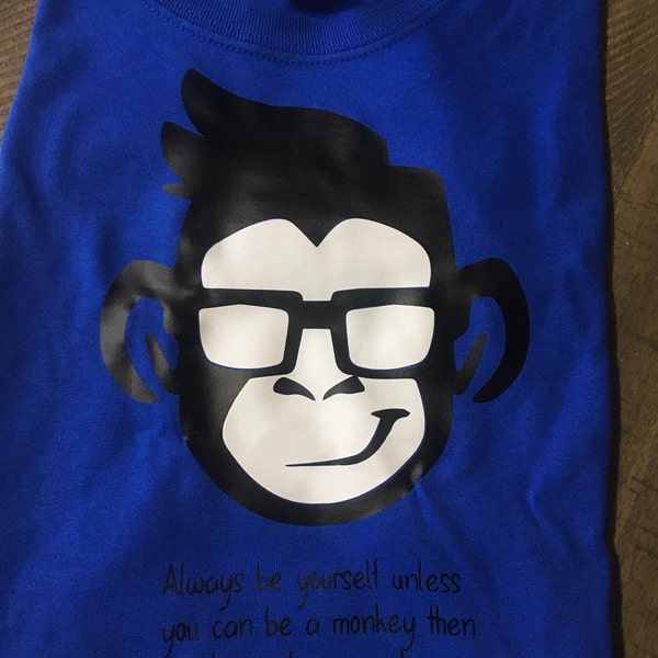 Monkey SVG Cut File, SVG, DXF for Cameo Silhouette, Cricut Design Space ...