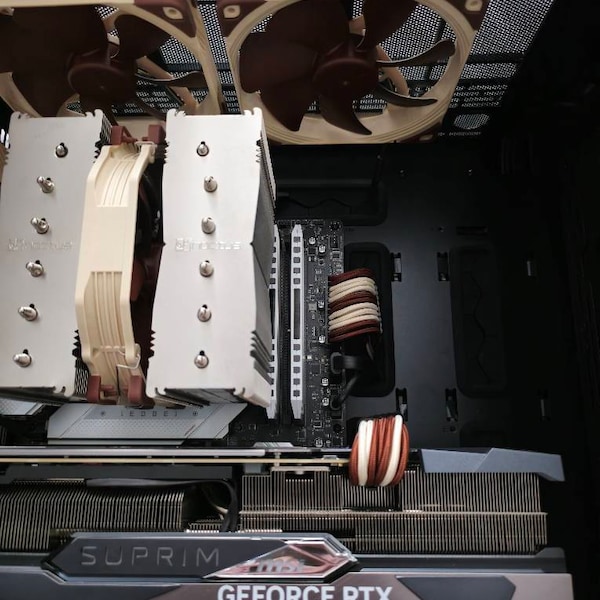Customized Noctua Theme Paracord Extension Kit PSU Exntended Cables - Etsy