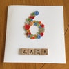 Handmade Birthday Card for Partially Sighted or Blind, for Man or Woman ...