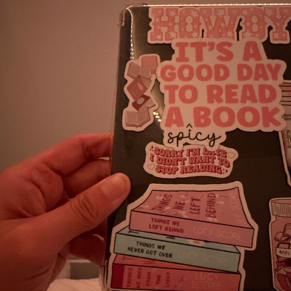 Spicy Book Stickers Smut Reader Booktok Colleen Hoover Elle Kennedy ...
