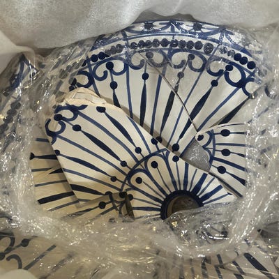 15 ROUND TALAVERA SINK Mexican Bathroom Handmade Folk Art Ceramic ...