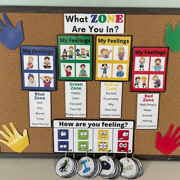 Anger Management Ladder, Self-regulation Zones Tool, Calming Corner ...