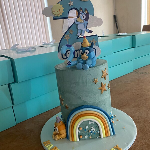 Squishmallow Inspired Number Cake Topper Toddler Cake Topper Birthday ...