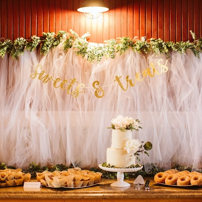 Sweets and Treats Banner, Dessert Table Banner, Candy Table Banner ...