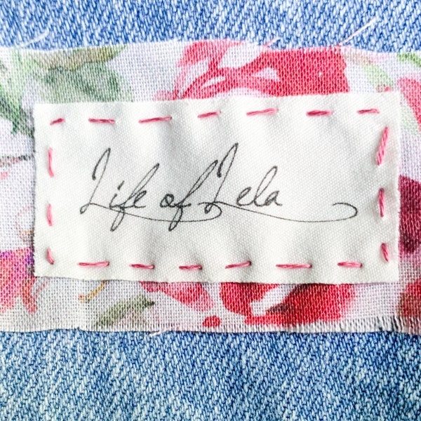 Sew-in Organic Cotton Name Tags – Custom Clothing Labels - Etsy