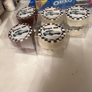 Cowgirl/rodeo Dark Skin Edible Cupcake Toppers Oreo Toppers - Etsy