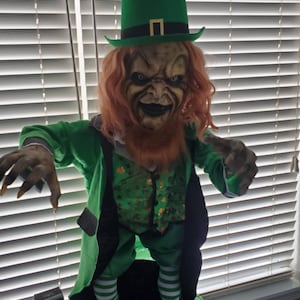 Leprechaun Inspired Free Standing Prop Four Foot Tall With Hat and ...
