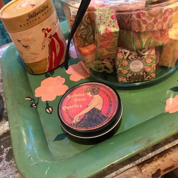 1936 Velour Setting Powder, Matte Face Powder, Vintage Face Powder ...
