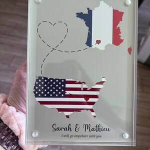 Exchange Student Map Raleigh North Carolina USA Matera - Etsy