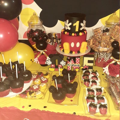 Mickey Mouse Cake stand Mickey cake smash cake Cake pop stand - Etsy España