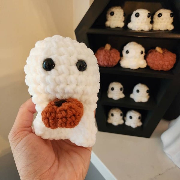 PATTERN: Low Sew Plush Ghasper the Sheet Ghost - Crochet Ghost With ...
