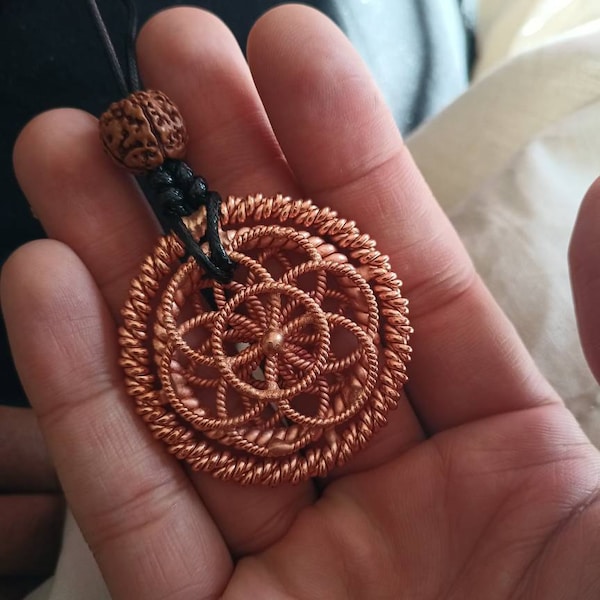 Tensor Ring Pendant energy Cubit 764 Mhz - Etsy