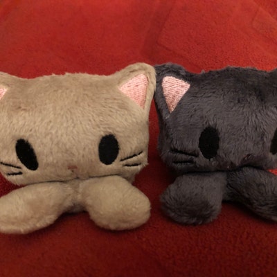 Tiny Cat Plush,cuddlyplushie Kawaii Marshmallow Cat,cute Soft Toy,cat ...