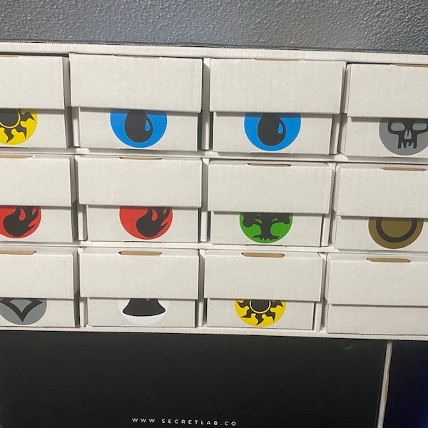 Magic the Gathering Mana Stickers / Decals - Individual - Etsy