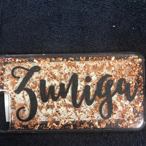 Vinyl Name Decal for Iphone, Samsung Name Sticker Glitter and Regular ...