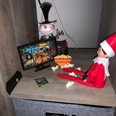 Printable Elf Games Prop Printable VIDEO GAMES Props Elf Printable ...