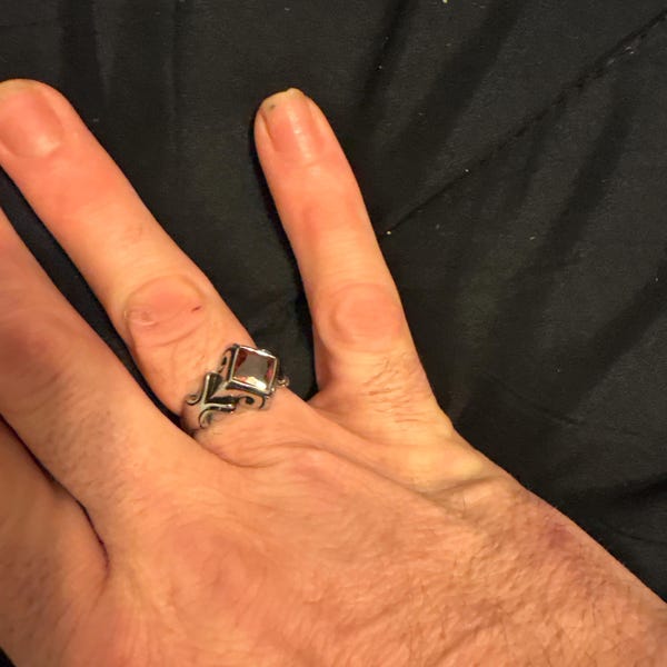 Witchcraft Ring Sorceress Adyssa Witch Ring of Powers Spirit Vessel Metaphysical Ring Occult ...