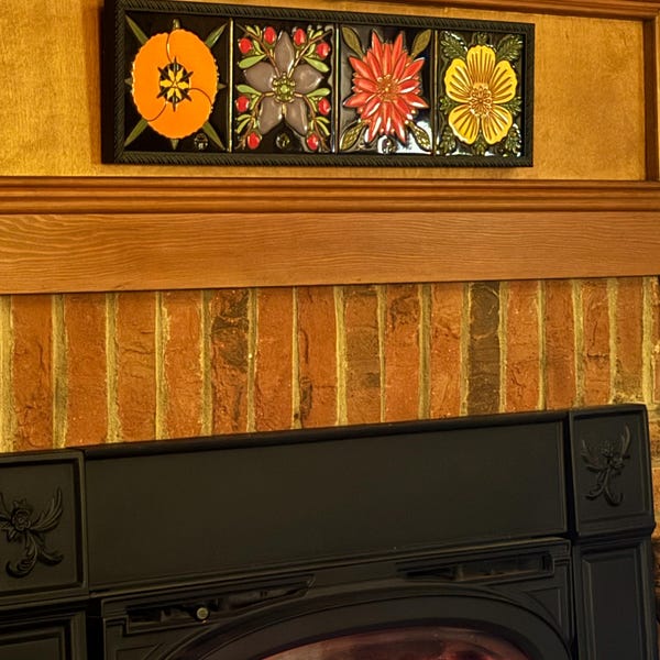 Hand Glazed Ceramic 6"x6" Monarch Butterfly Tile Trivet - Etsy