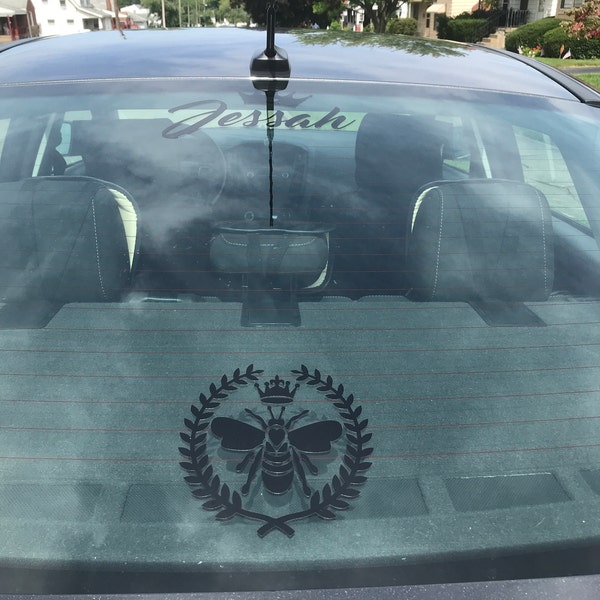 Queen Crown - Custom Name Decal - Di Cut Decal - Home/laptop/computer ...