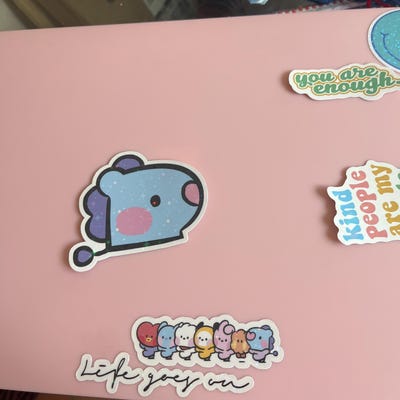 We Are Bulletproof Sparkly Sticker Set BTS Stickerbts Merch bts ...